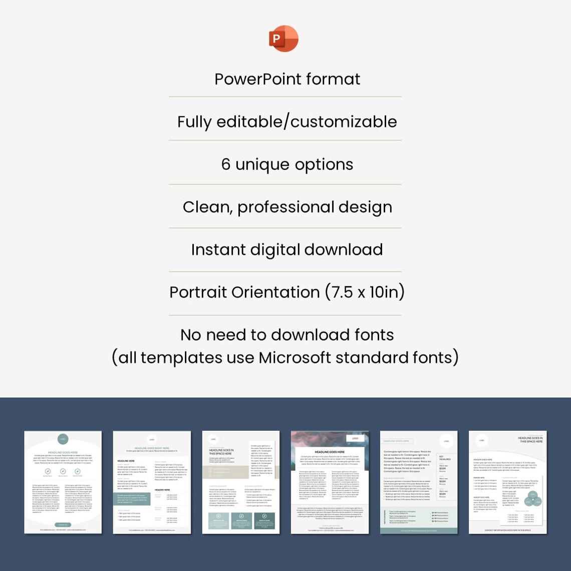 One Pager Templates | Business Overview | Service Summary | 1-pager ...