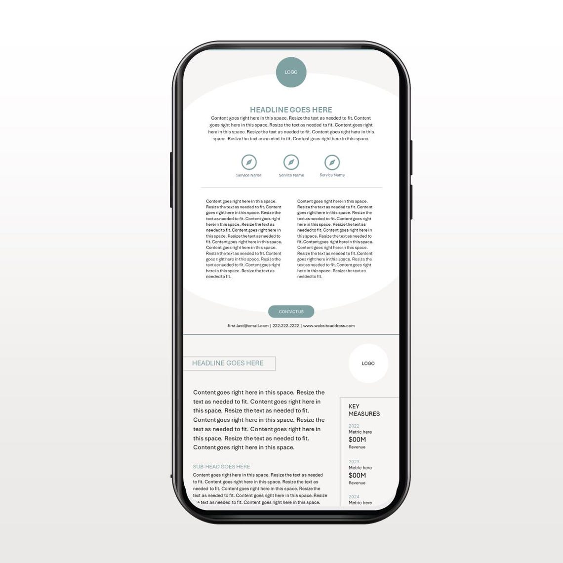 One Pager Templates | Powerpoint | PPT | Business Overview | Service ...