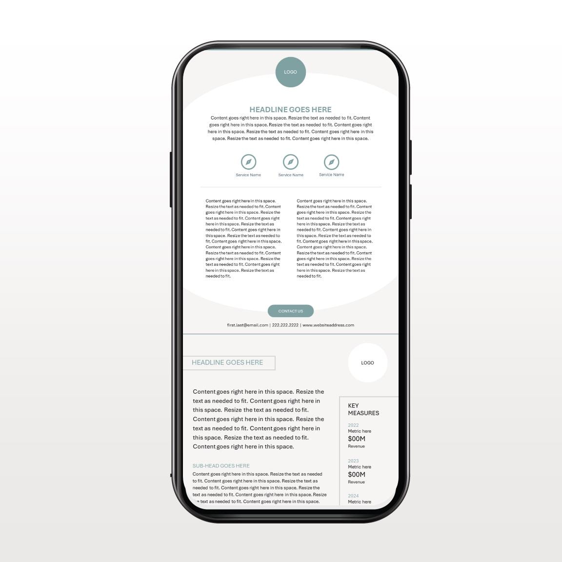 One Pager Templates | Powerpoint | PPT | Business Overview | Service ...