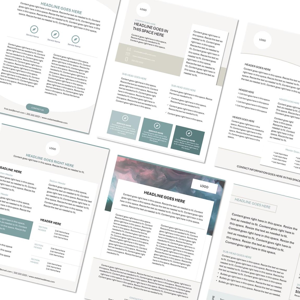 One Pager Templates | Powerpoint | PPT | Business Overview | Service ...