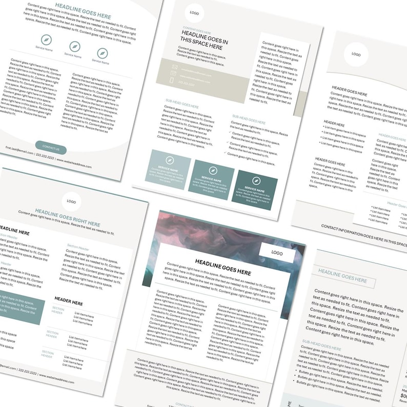 One Pager Templates | Powerpoint | PPT | Business Overview | Service ...