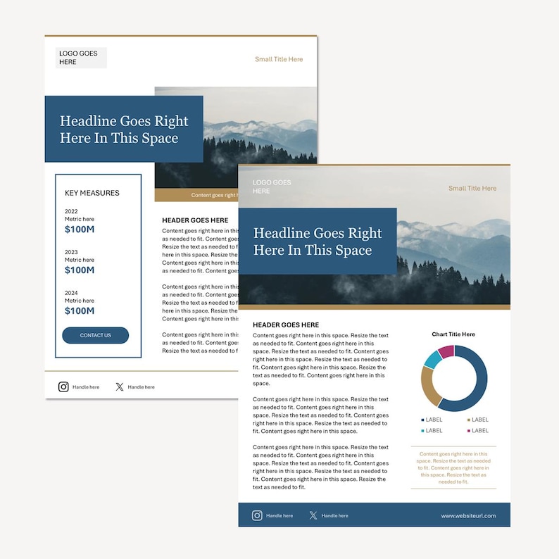 One-pager Powerpoint Templates | Executive Summary Template | Business ...
