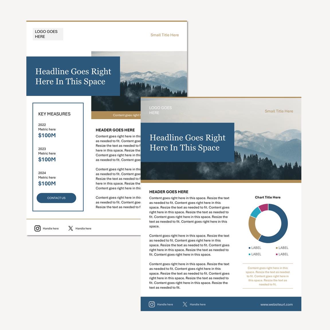 One-pager Powerpoint Templates | Executive Summary Template | Business ...