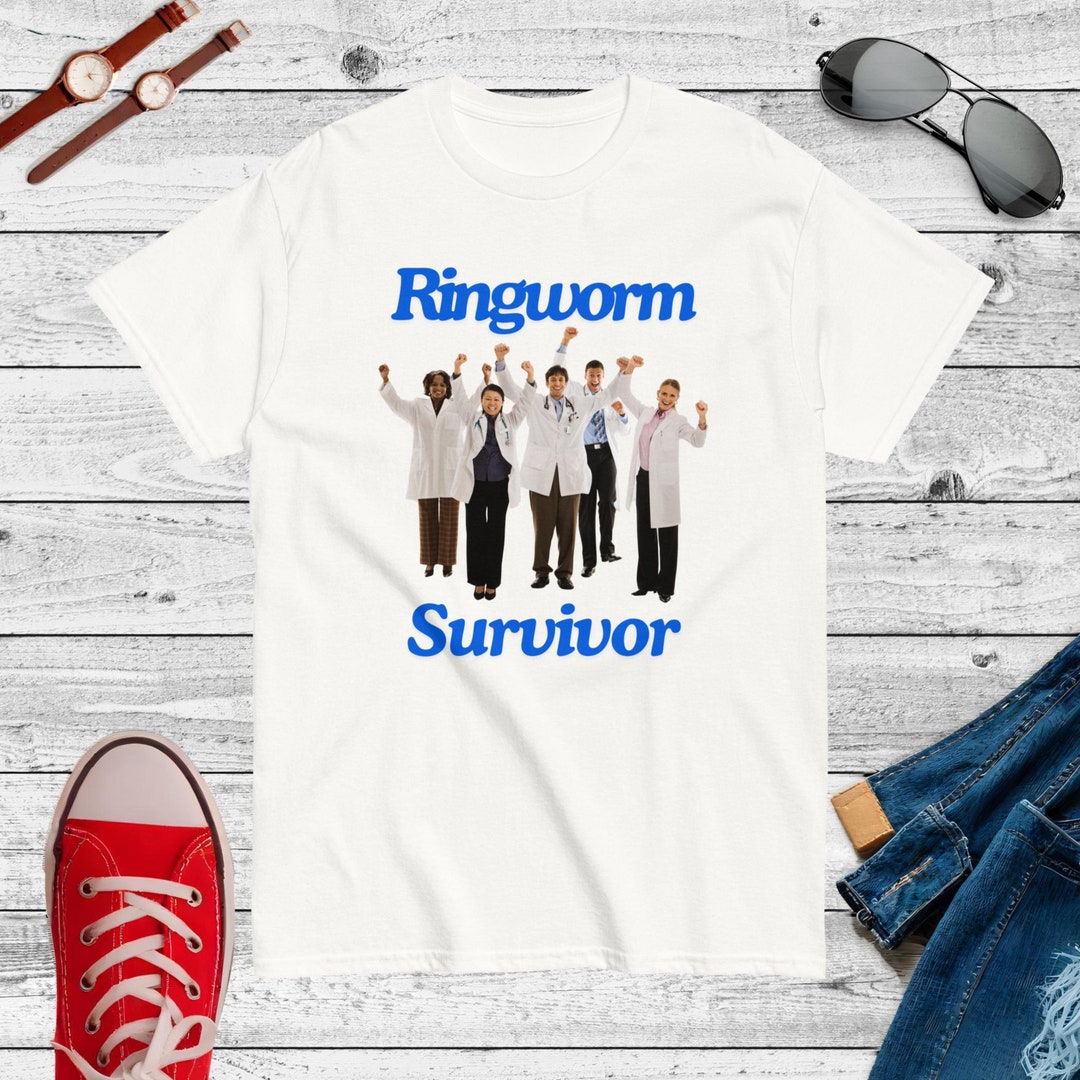Ringworm Survivor Shirt, Funny Shirt, Offensive Shirt, Funny Gift ...