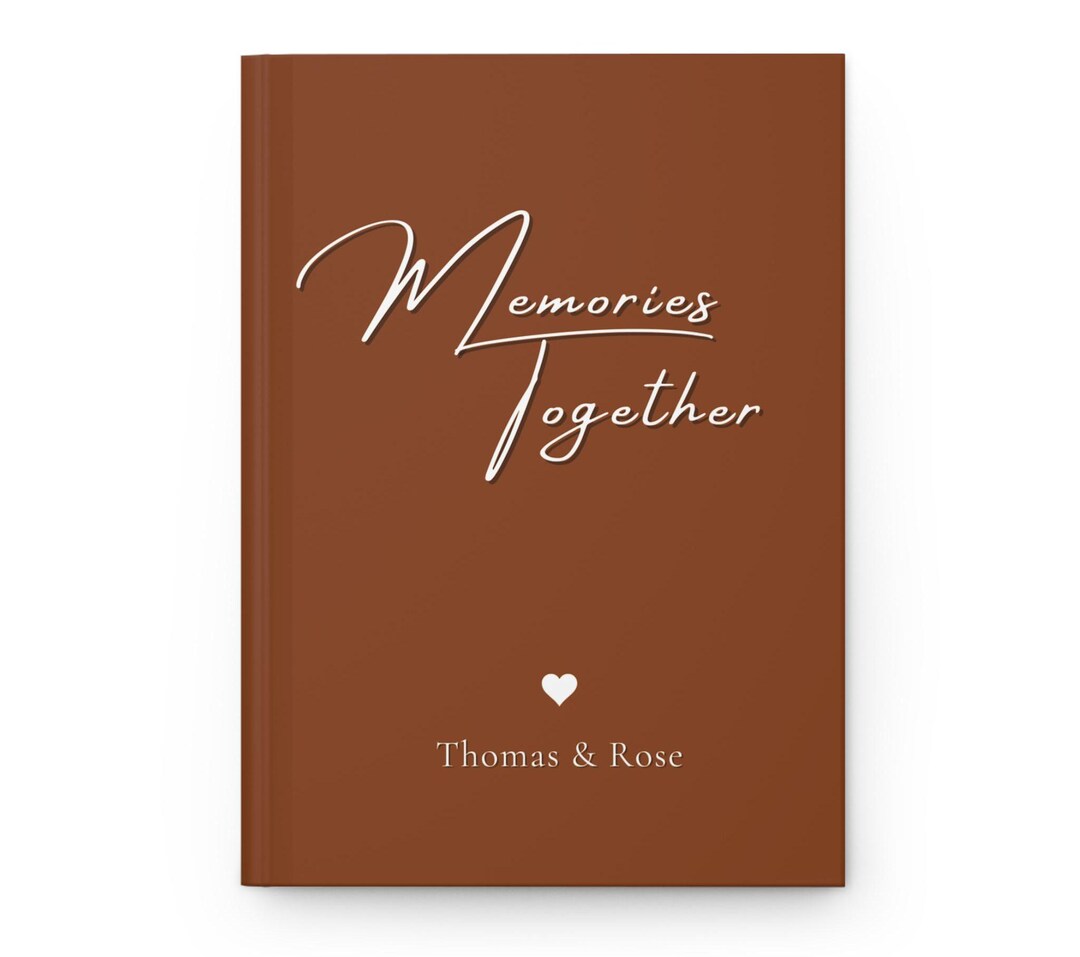 Memories Together Journal, Couple Notebook Couple Scrapbook Journal for ...