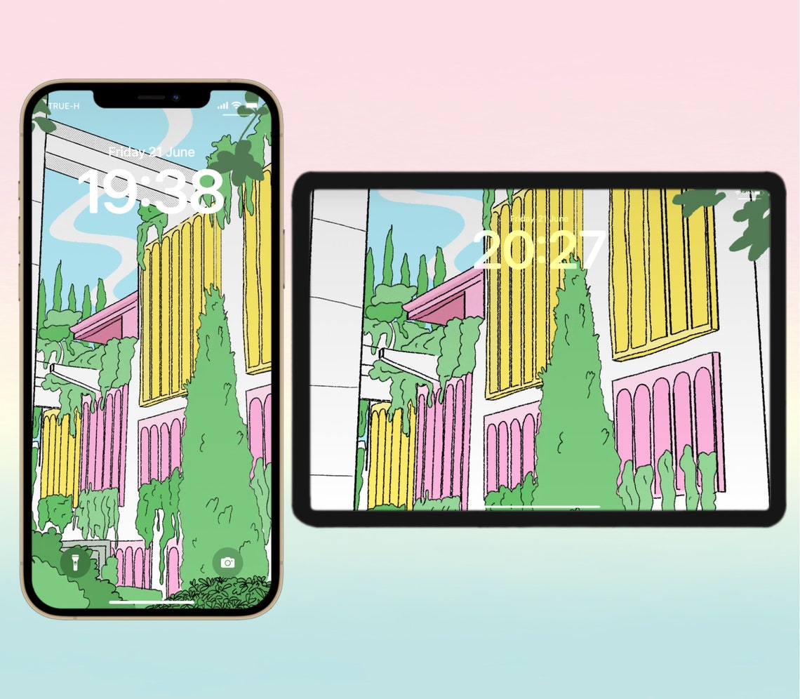 House Plants Iphone-ipad Wallpaper | Botanical Shower Curtain, Garden ...