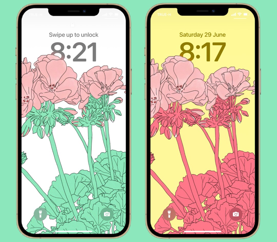 Geranium iPhone & iPad Wallpaper Flowers, Floral, Leaf, Plants Pink ...