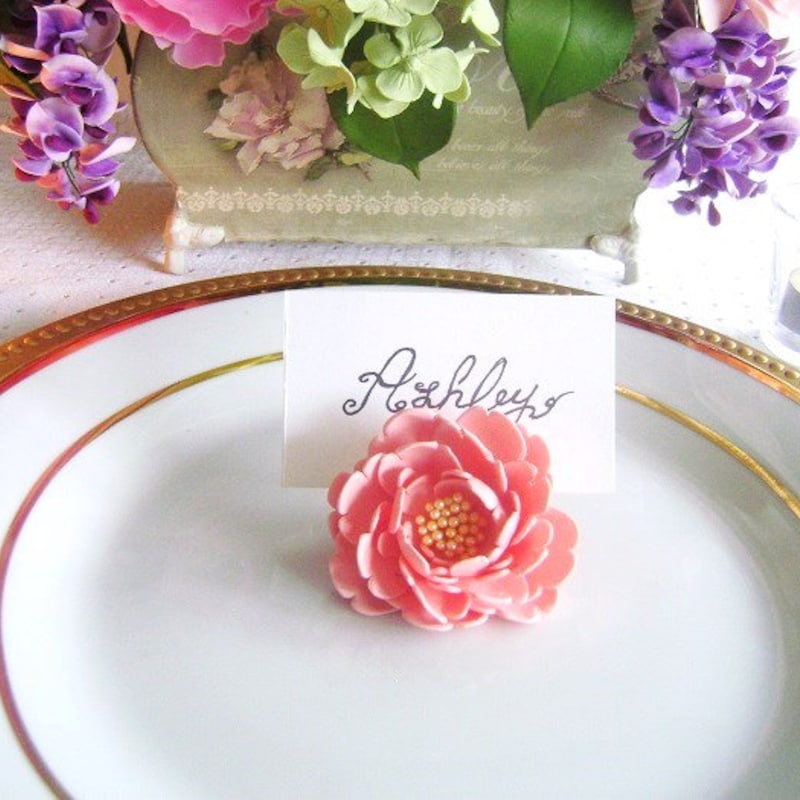 Flower Place Setting - Etsy