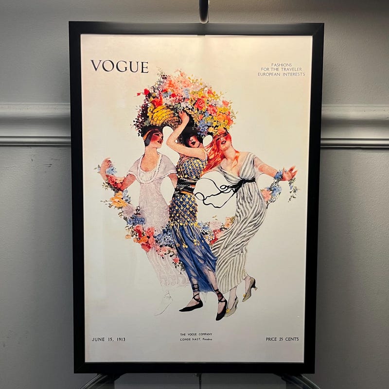 Vogue Print - Etsy
