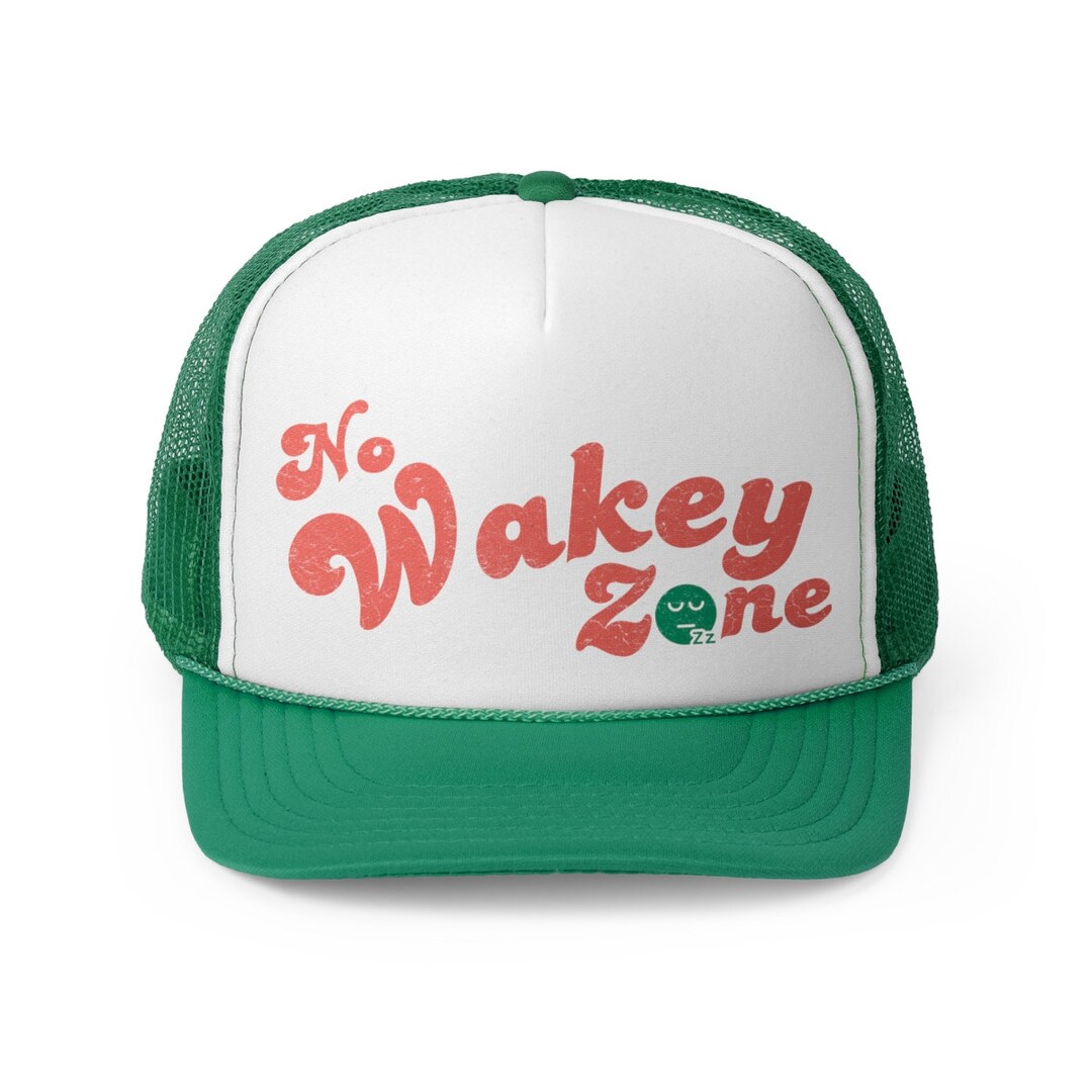 No Wakey Zone Trucker Hat Nap Enthusiast Gift, Don't Wake Me Up, Men's ...