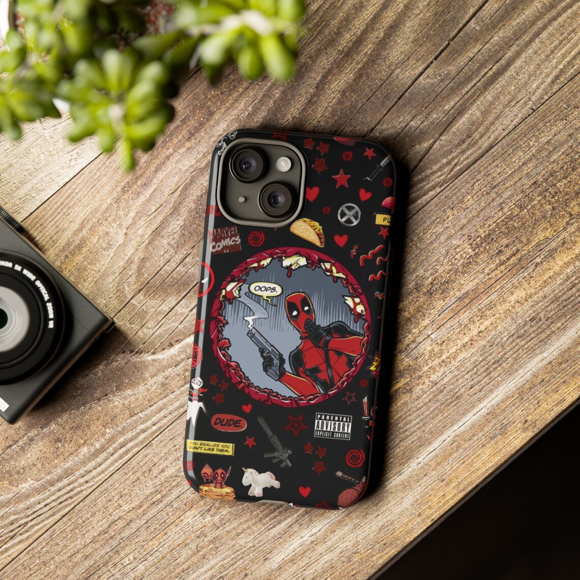 Fun With Deadpool Comic Limited-edition Phone Case, Iphone15 14 13 12 ...