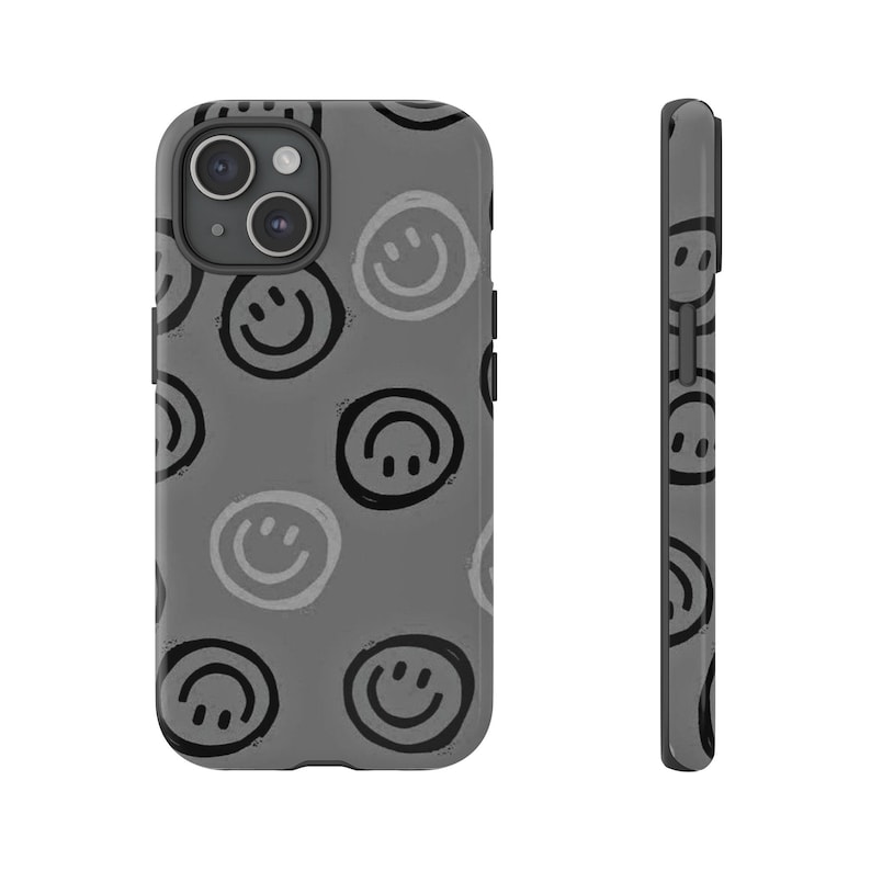 Smiley Face Limited-edition Phone Case, iPhone 15 14 13 12 11 8 7 XS XR ...