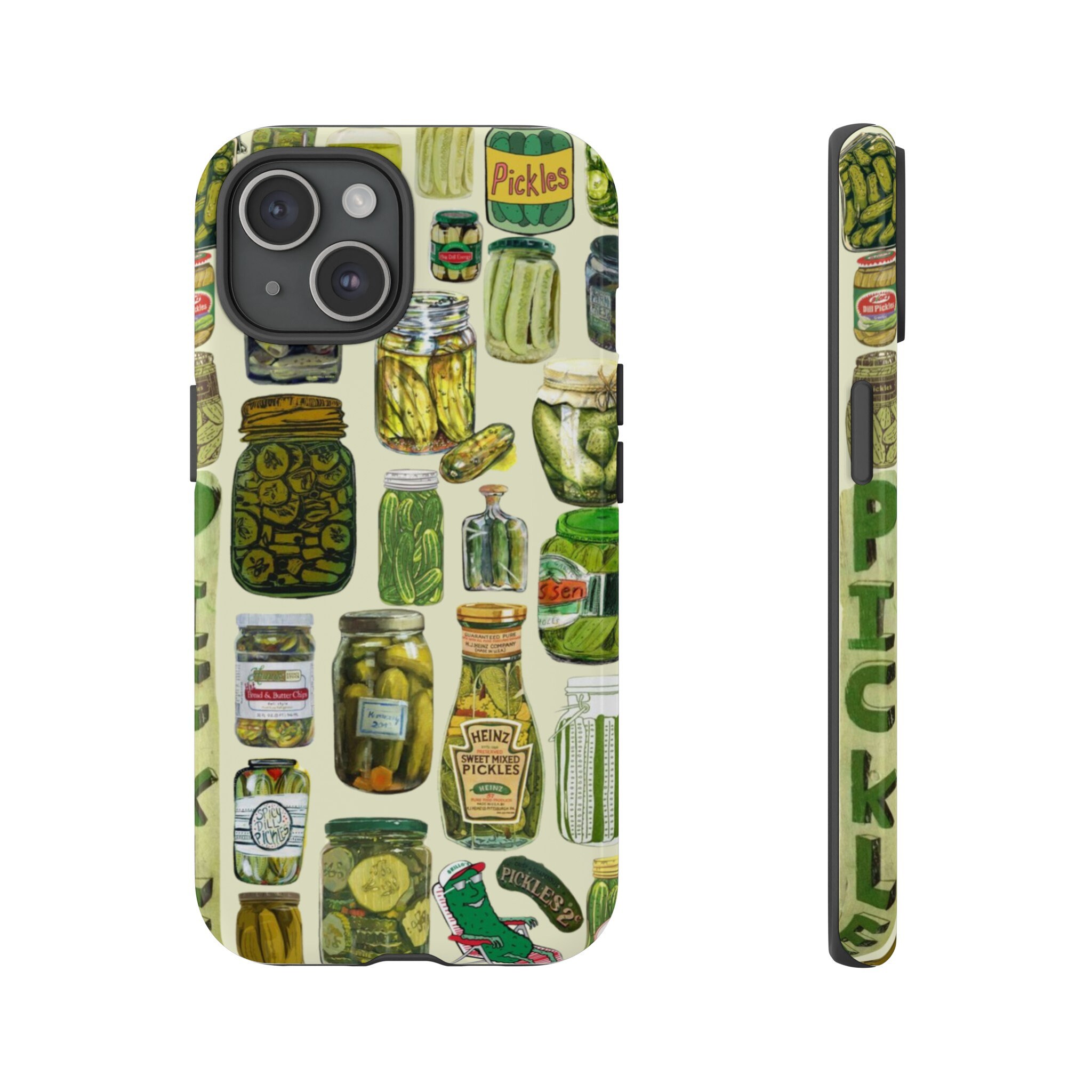 Pickle Collage Limited-edition Phone Case, iPhone 15 14 13 12 11 8 7 XS ...