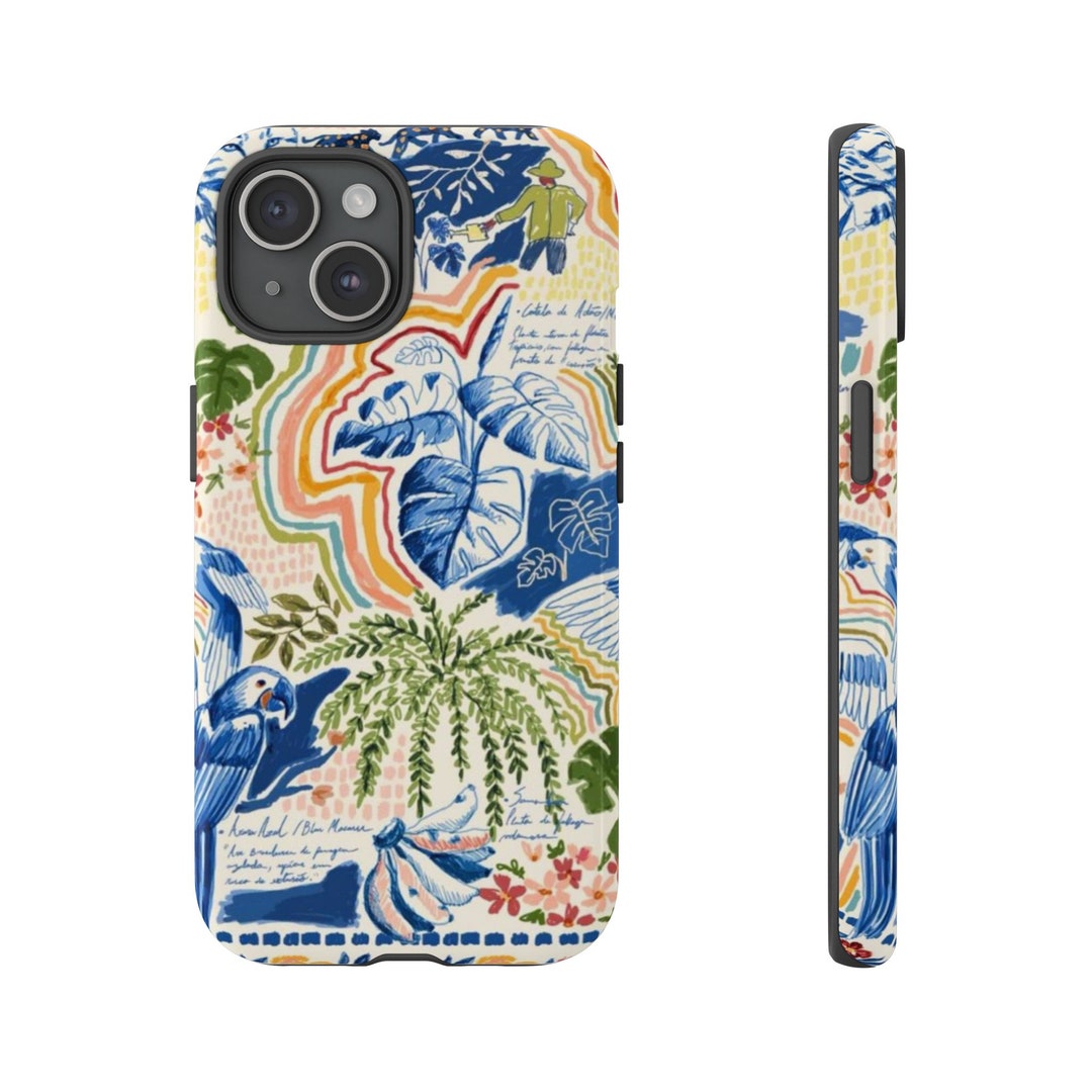 Blue Coastal Coquette Limited-edition Phone Case, iPhone 15 14 13 12 11 ...