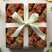 Shrimp Addict Wrapping Paper, Fun Seafood Gift Wrap, Prawn Gift Wrap ...