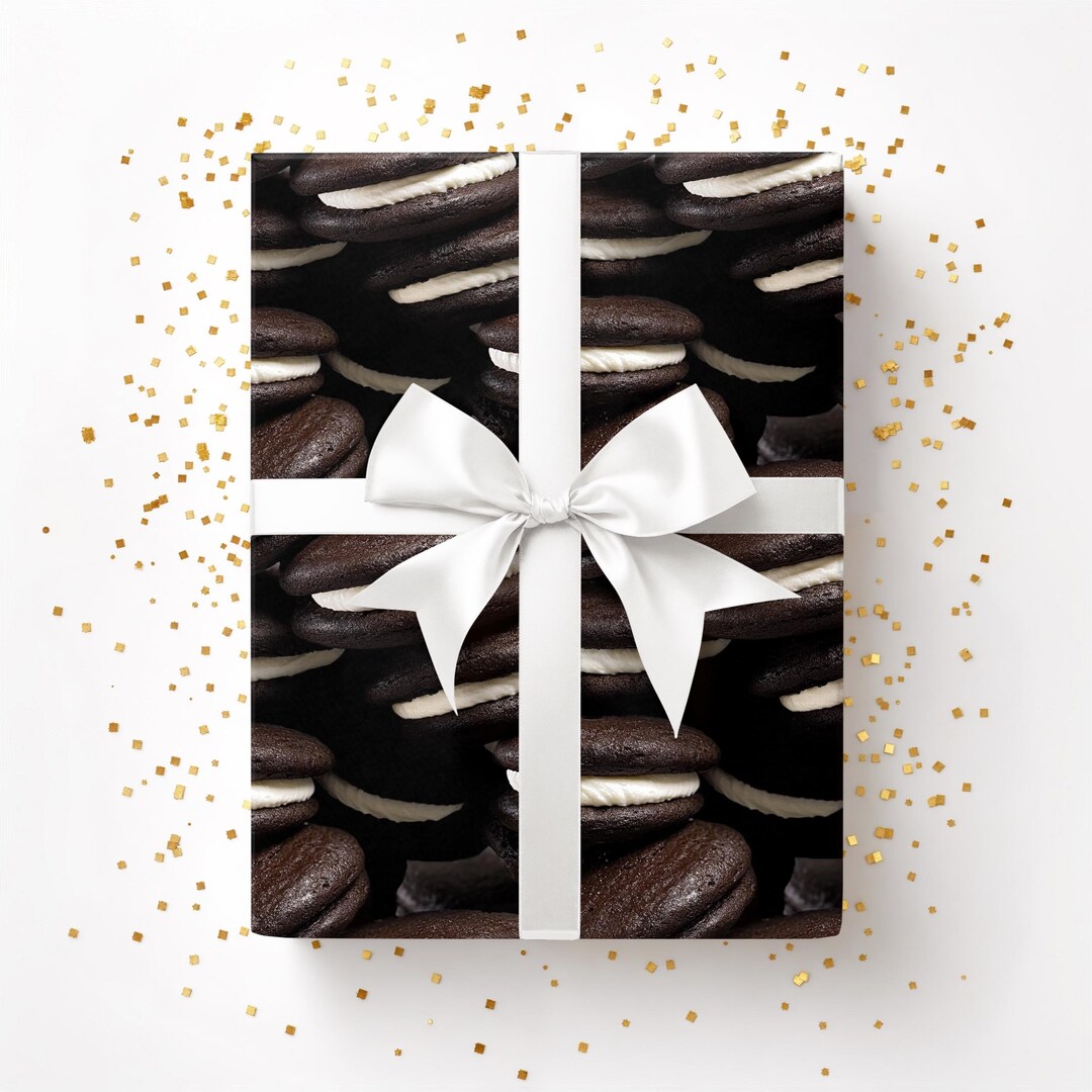 Whoopie Pie Wrapping Paper: Foodie Gift Wrap - Etsy