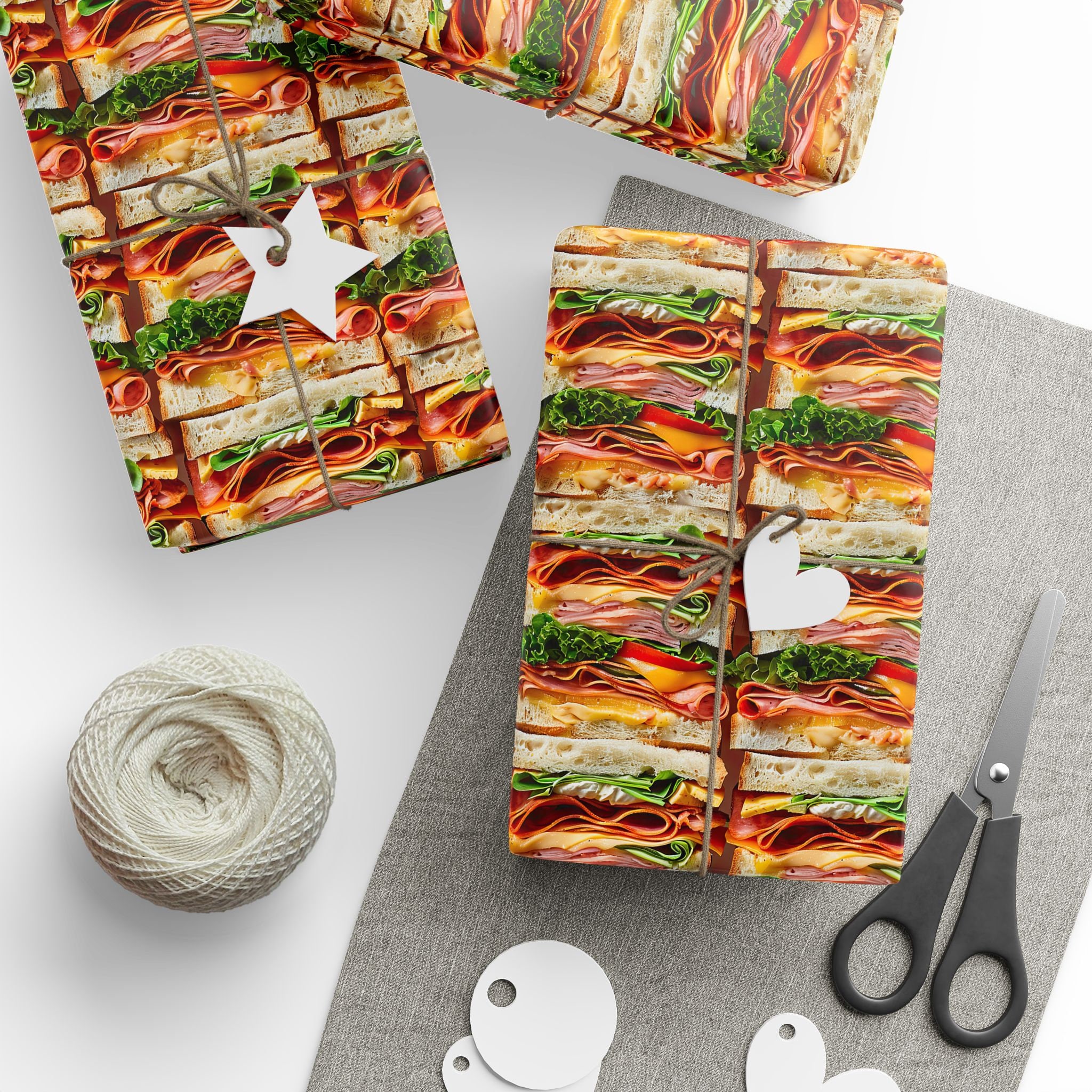 Double Decker Sandwich Double Decker Sandwich Gift Wrap Sandwich ...