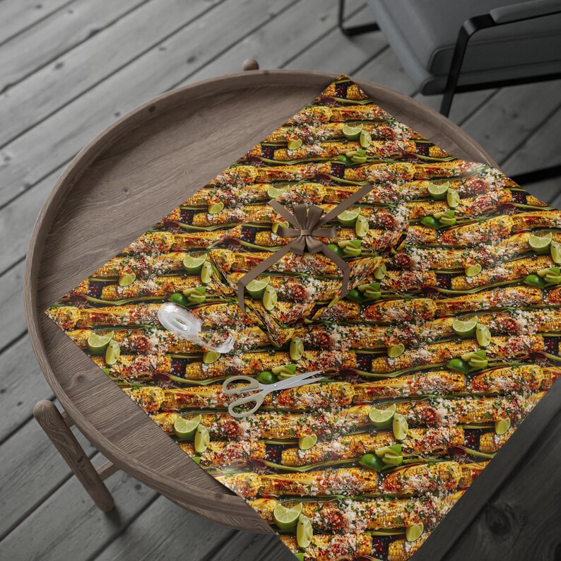 Elote Elote Gift Wrap Elote Wrapping Paper Corn Mexican Street Corn ...