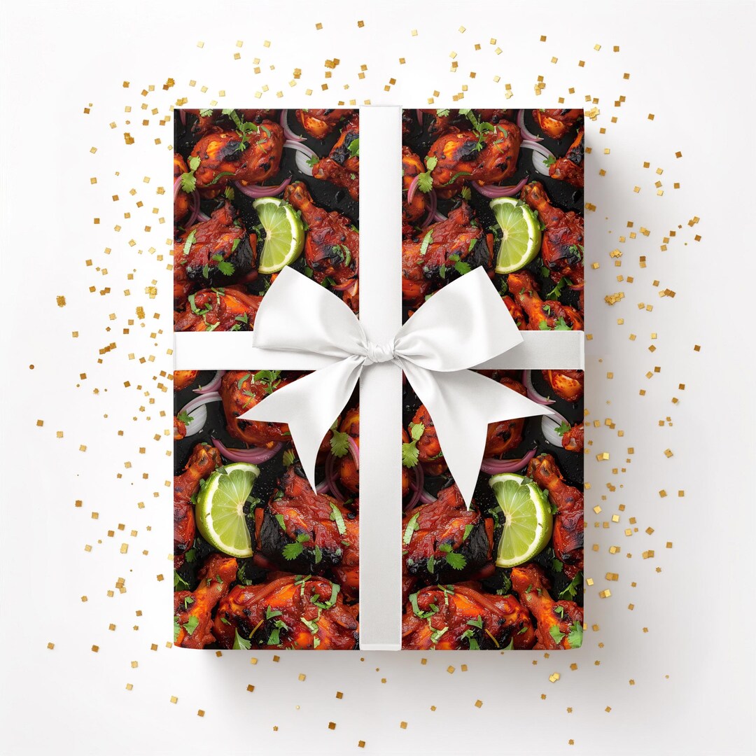 Tandoori Chicken! Tandoori Chicken Gift Wrap | Tandoori Chicken ...