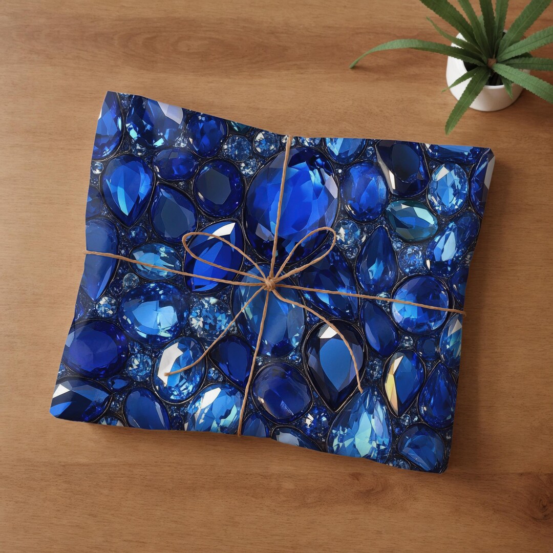 Alexandrite Wrapping Paper: June Birthstone Gift Wrap - Etsy