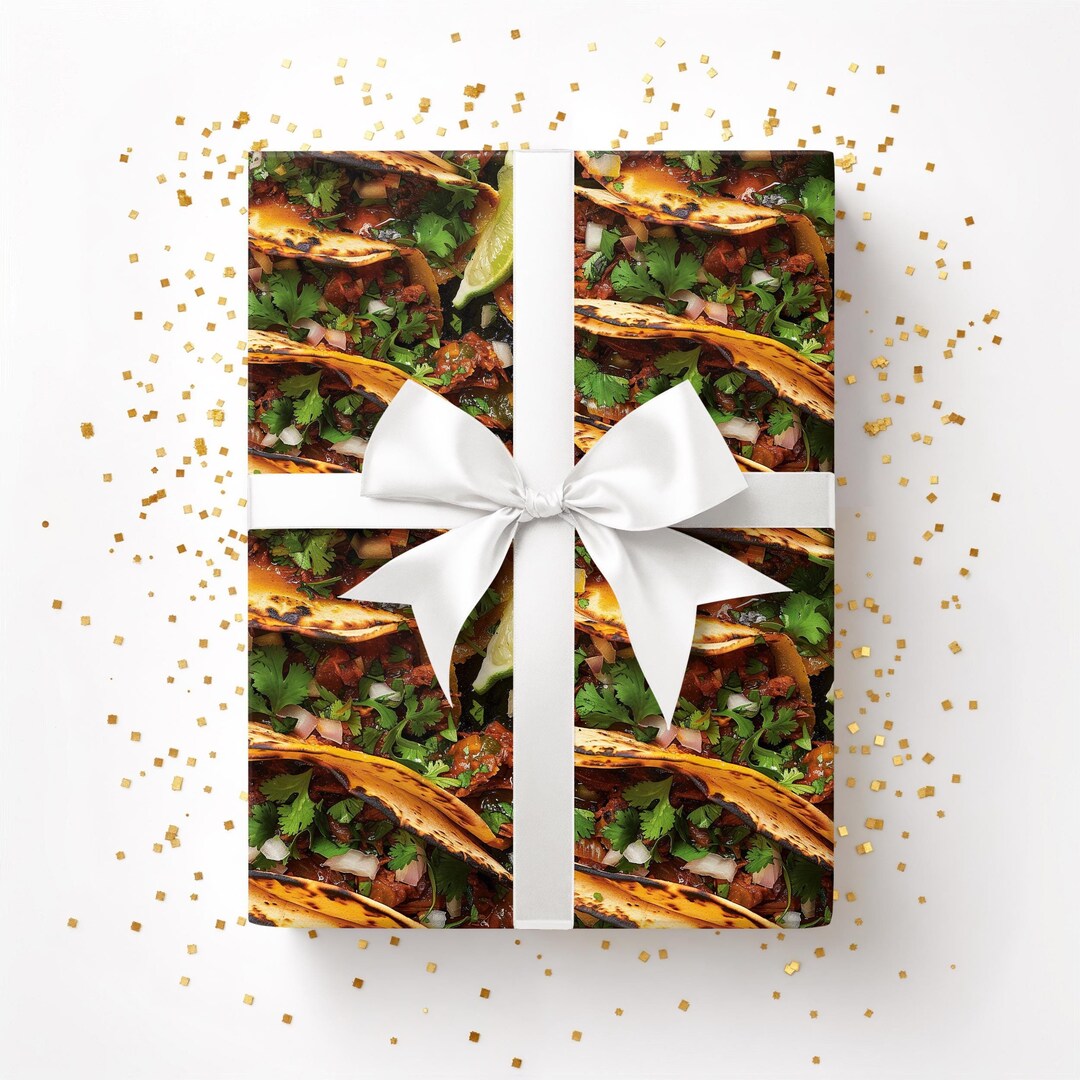Birria Tacos! | Birria Taco Gift Wrap | Birria Tacos Wrapping Paper ...