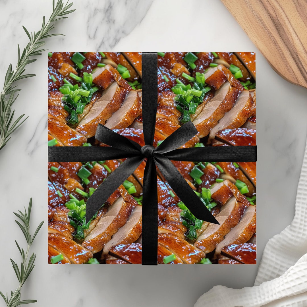 Roast Duck, Roast Duck Gift Wrap, Duck, Meat Gift Wrap, Chinese Duck ...