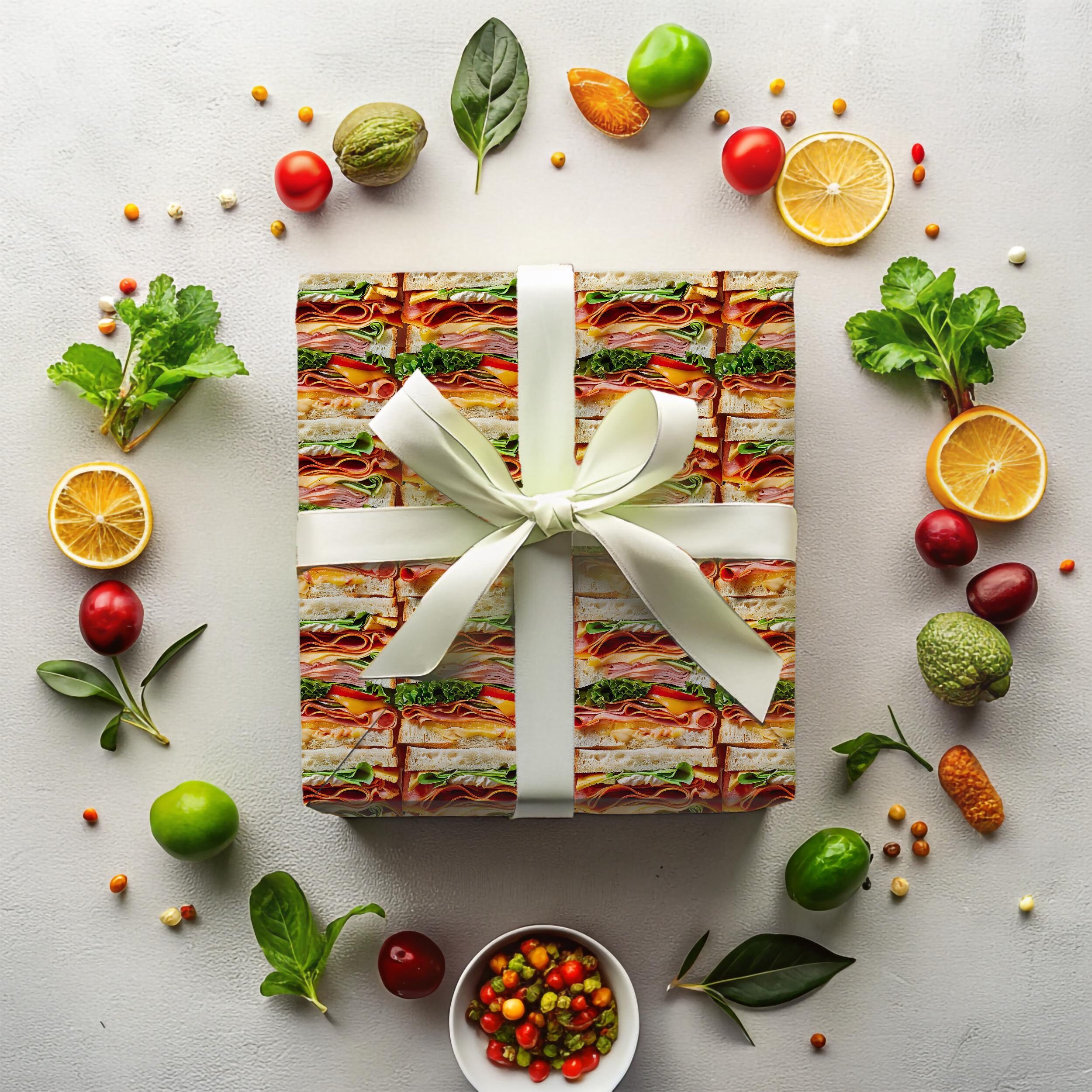 Double Decker Sandwich Double Decker Sandwich Gift Wrap Sandwich ...