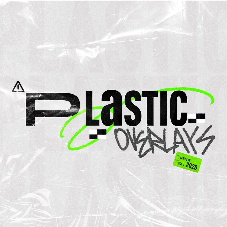 Plastic Overlays Vol. 1 - Etsy
