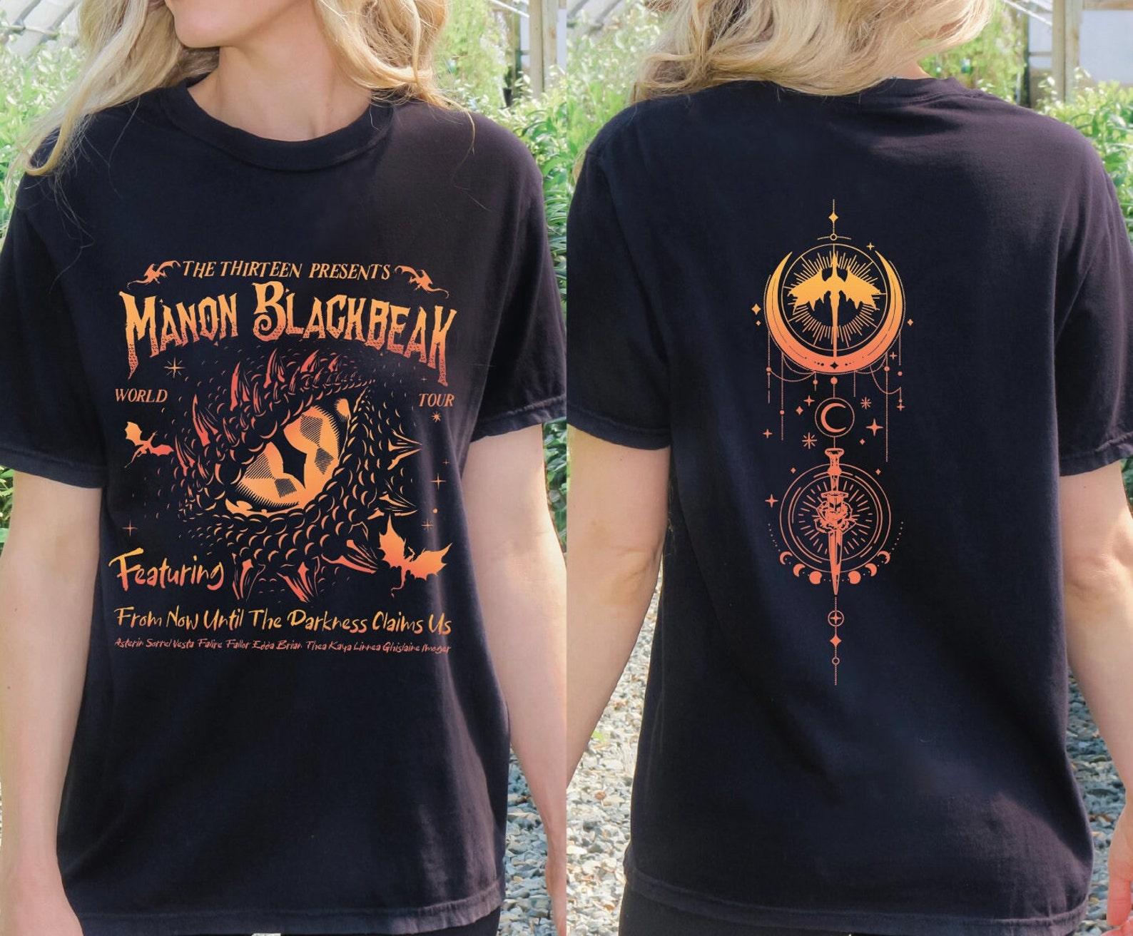 Manon Blackbeak Comfort Colors Shirt: Throne of Glass Tee - Etsy