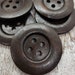 Jacket Buttons, Extra Large Brown Wood Buttons, Decorative Wooden ...