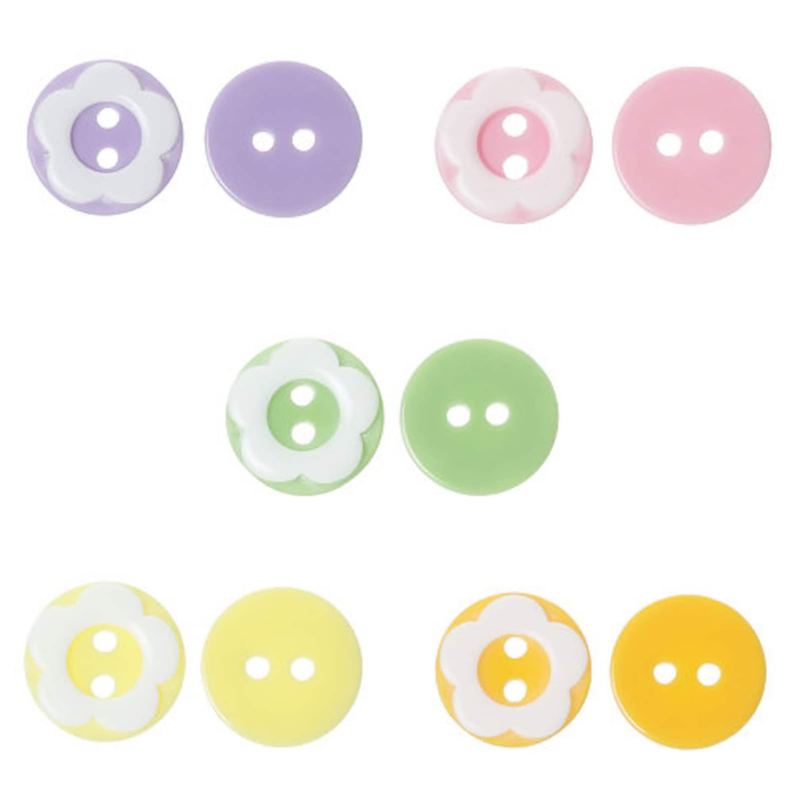 Doll Clothes Buttons Baby Sweater Buttons Flower Buttons | Etsy