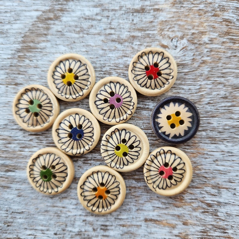 Themed Buttons - Etsy