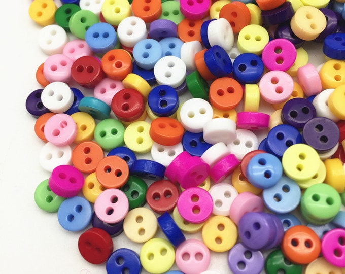Triangle Shaped Buttons, Miniature Buttons, Mini and Tiny Buttons, Doll ...