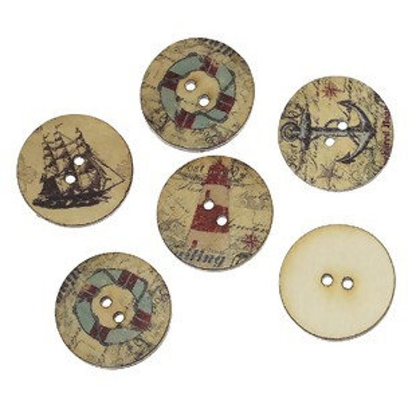 Themed Buttons - Etsy