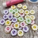 Doll Clothes Buttons Baby Sweater Buttons Flower Buttons - Etsy
