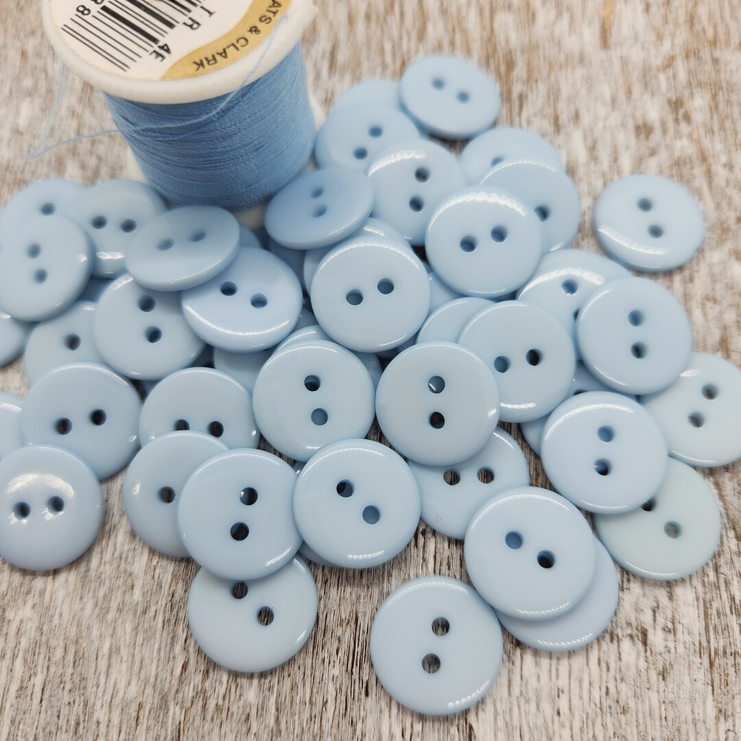 Blue Buttons for Baby Sweaters, Buttons for Sewing, Cute Children ...