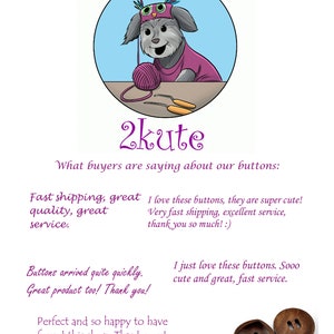 Rich Brown Wooden Buttons, Wood Buttons for Knitting and Sewing ...