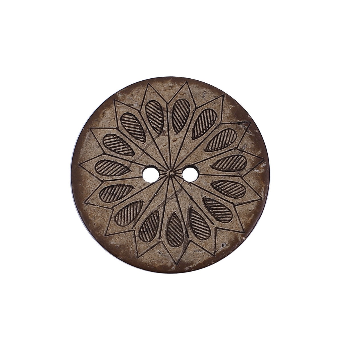 Large Coconut Shell Buttons Coat Buttons Recycled Coconut | Etsy