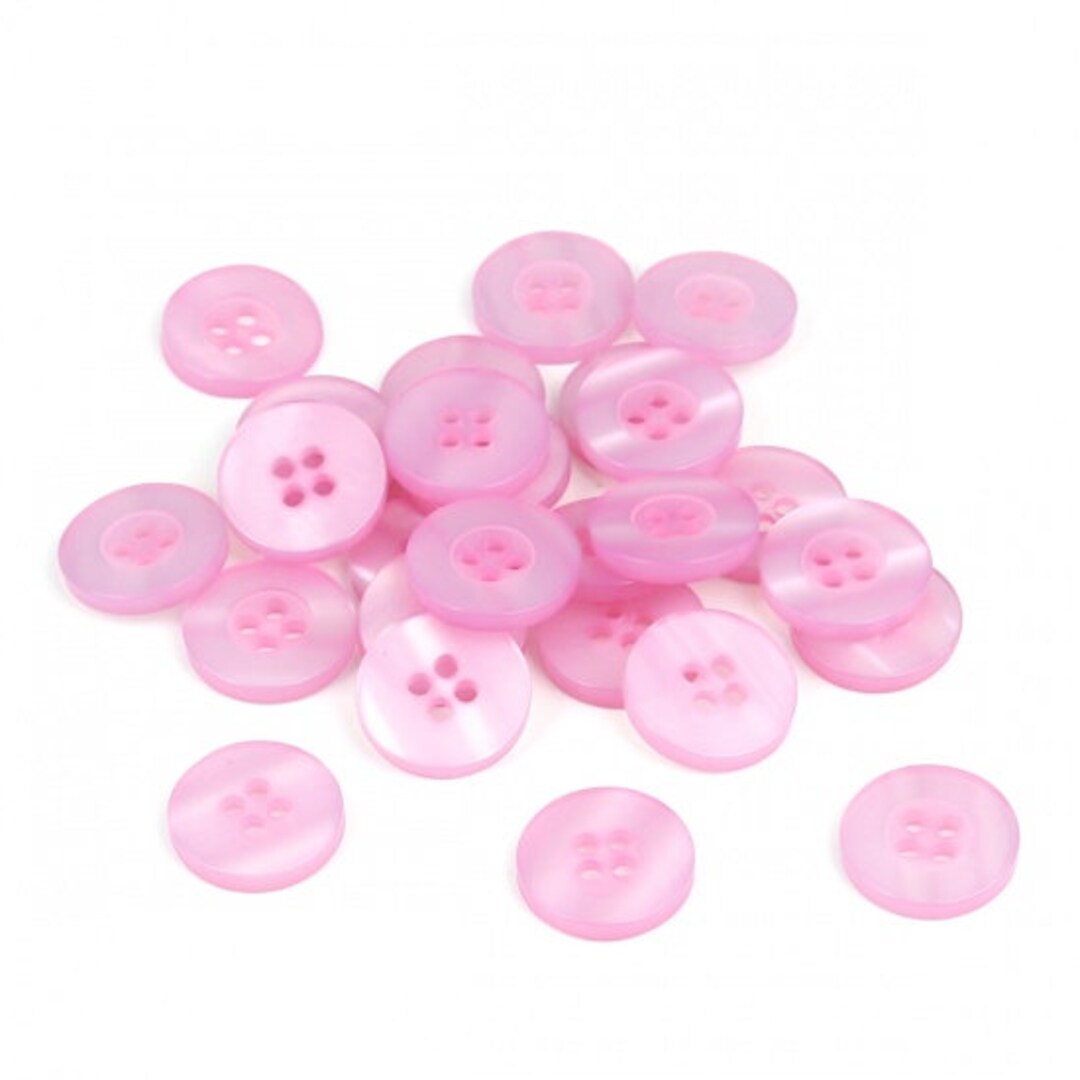 Pink Resin Buttons, Cute Children Buttons, Buttons for Baby Sweaters ...