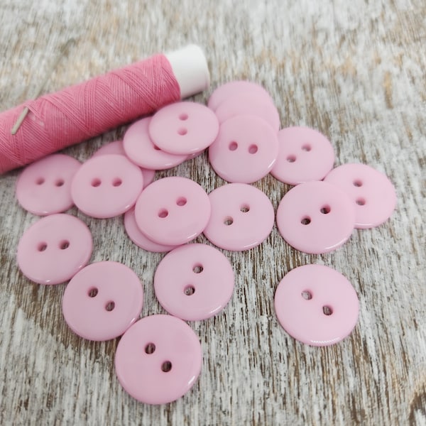Pastel Pink Buttons - Etsy