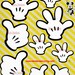 Digital Character Mickey Hands Clip Art for Scrapbooking, Card Making ...