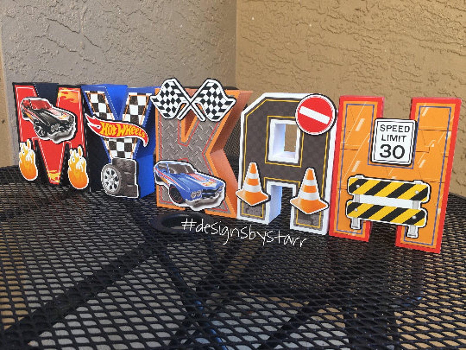 Lightning Cars Inspired 12x12 Digital Paper Pack for Digital ...