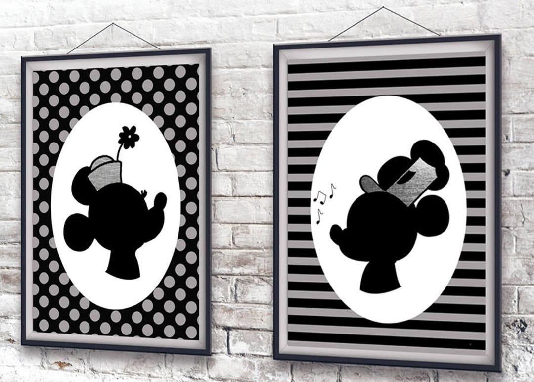 Magic Mouse Printable Wall Art - DIY Mouse Decor - Magic Fan Art -you ...