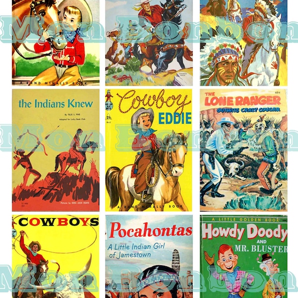 Cowboys and Indians - Etsy