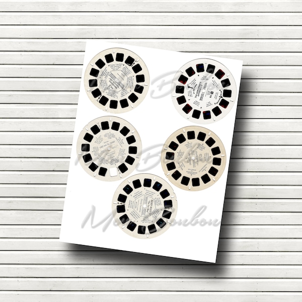 Viewmaster Reels - Etsy