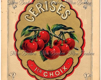 Digital Download of Large 8x10 Vintage French Sirop De Citron | Etsy