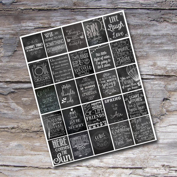 Chalkboard Quotes - Etsy