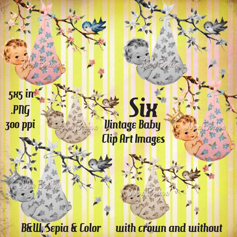 Baby Shower Clip Art - Etsy