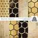 Busy Bees Digital Scrapbooking Background Papers 12x12 300 | Etsy