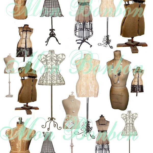 Antique Dress Forms - Etsy